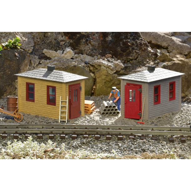 Piko G Scale 62718 Railroad Tool Shed 2-Pack Built-Up - Walmart.com