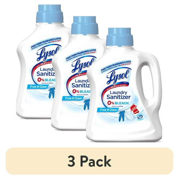 Lysol Laundry Sanitizer Additive, Sanitizing Liquid for Clothes and ...