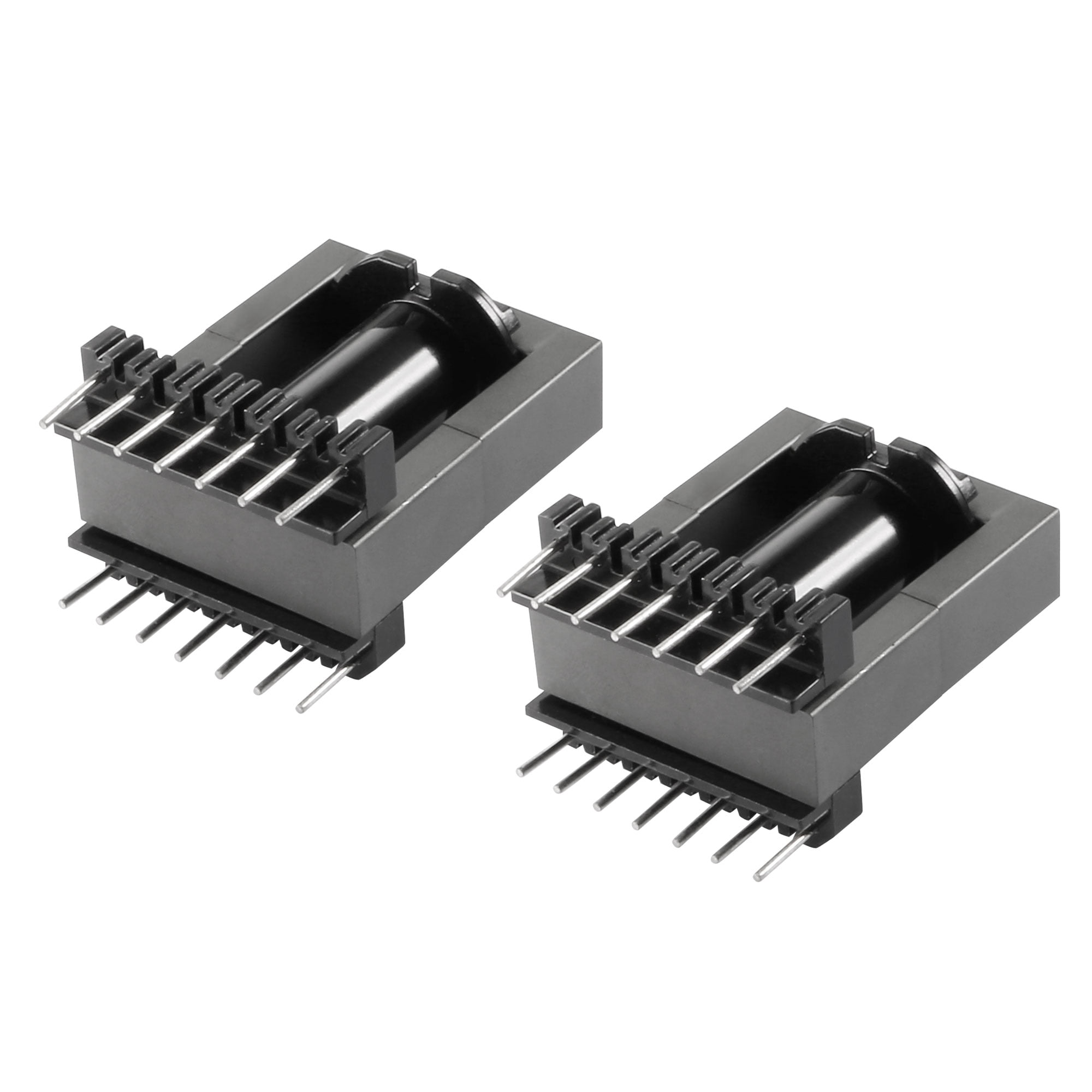Uxcell Transformer Bobbin EC35 Vertical 7 with 7 Pin with Ferrite Core ...