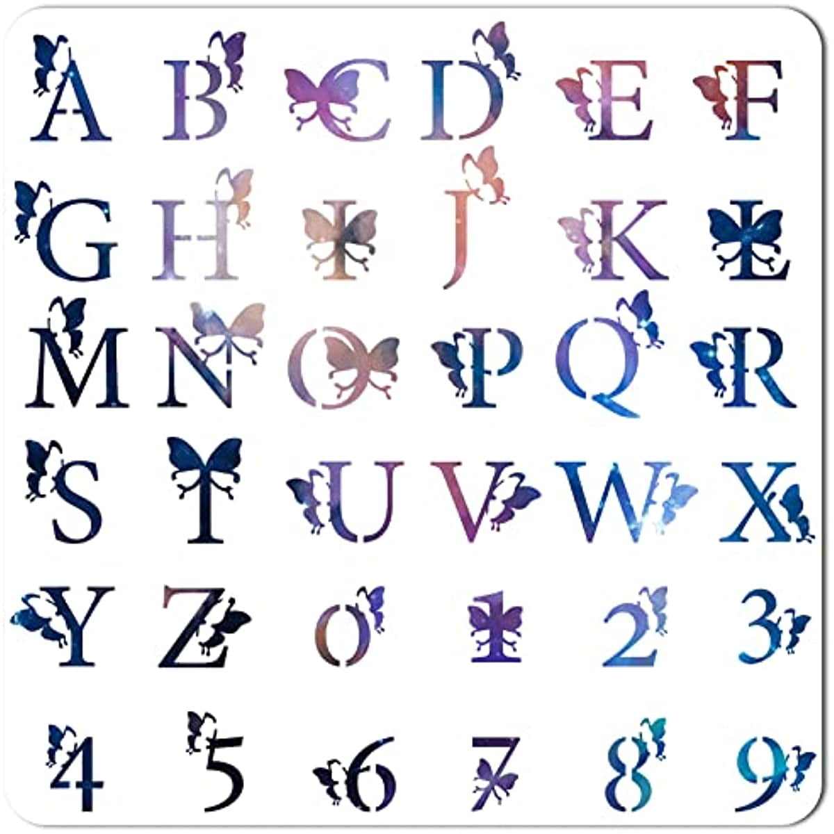 Butterfly Letters Font