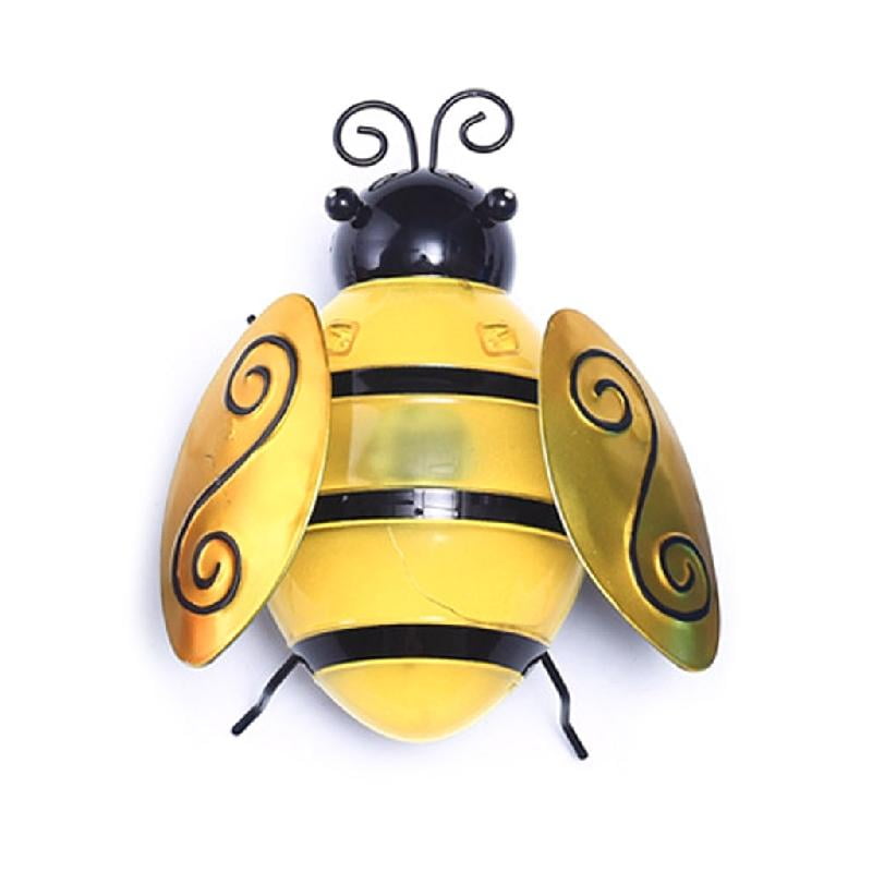 Cute Honey Bee Light Garden Patio Courtyard Solar Animal Light ...