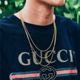 10K Yellow Gold Necklace Gold Rope Chain 16" 18" 20" 22" 24" 26" 30 ...