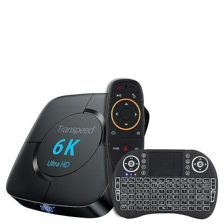 Transpeed 6k Ultra Hd Wi-fi Bluetooth Tv Box | Walmart Canada