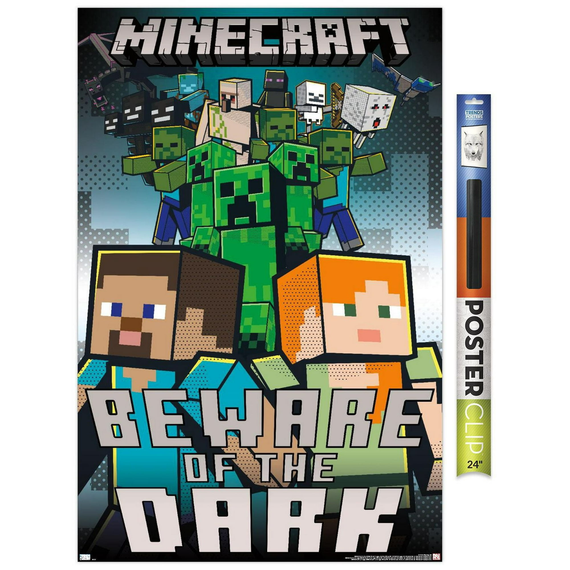 Click here for Trends International Minecraft - Beware Of The Dar... prices