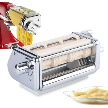Marcato Atlas Ravioli Pasta Cutter Attachment, Made in Italy, Works ...