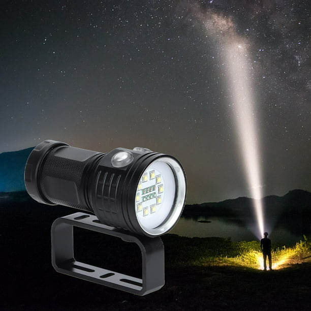 Waterproof LED Flashlight, Flashlight, Handheld Under Water Sports For ...