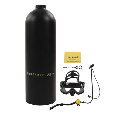 SMACO Scuba Tank 2L Scuba Tank S700PLUS Oxygen Diving Tank Diving ...