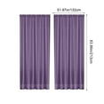 Dvumao Home Decor, Solid-Color Double-String Polyester Curtain Sheers ...