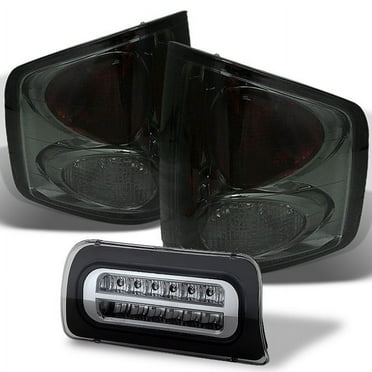 Fits 94-04 Chevy S10 Sonoma Pickup Truck Chrome Clear Tail Brake Lights ...