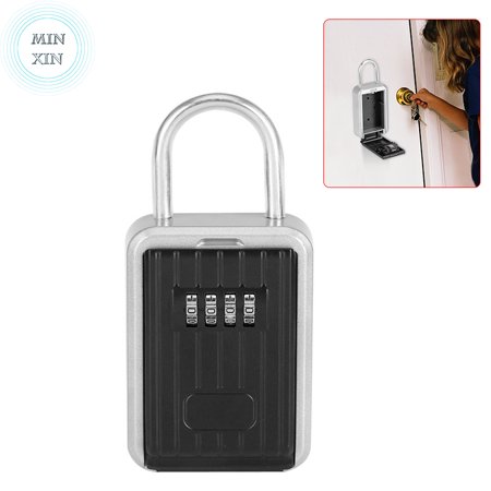Garosa Security Key Box,4-Digit Safe Security Outdoor Storage Key Box ...