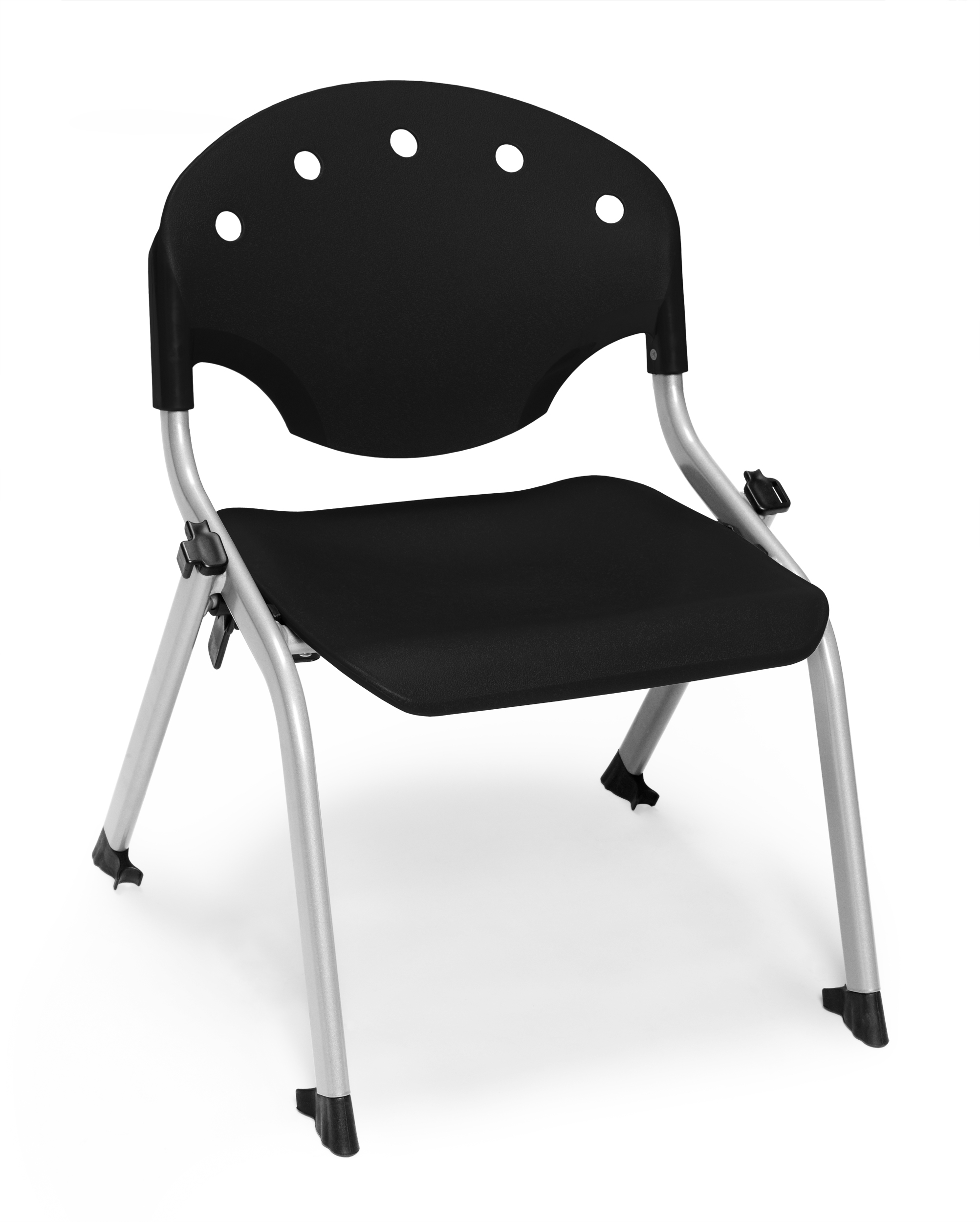 OFM 305-14-4PK-P0 Rico Student Stack Chair 14 in. Seat Hieght Pack of 4 ...