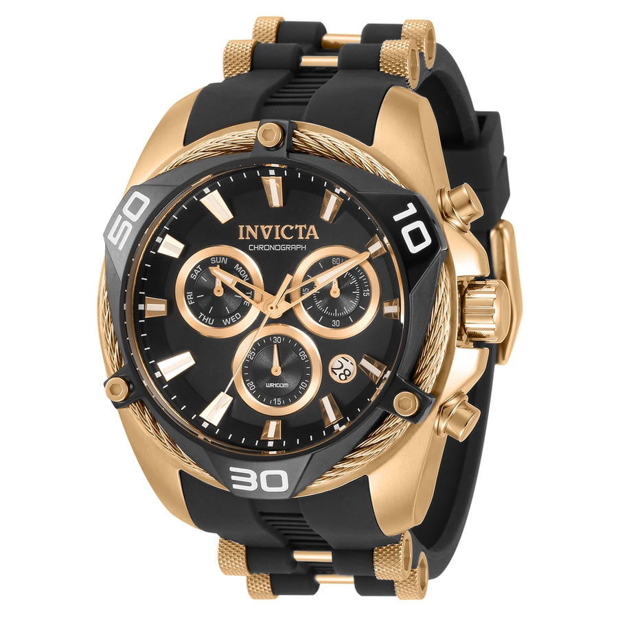 Invicta Bolt Chronograph Quartz Black Dial Men's Watch 31316 - Walmart.com