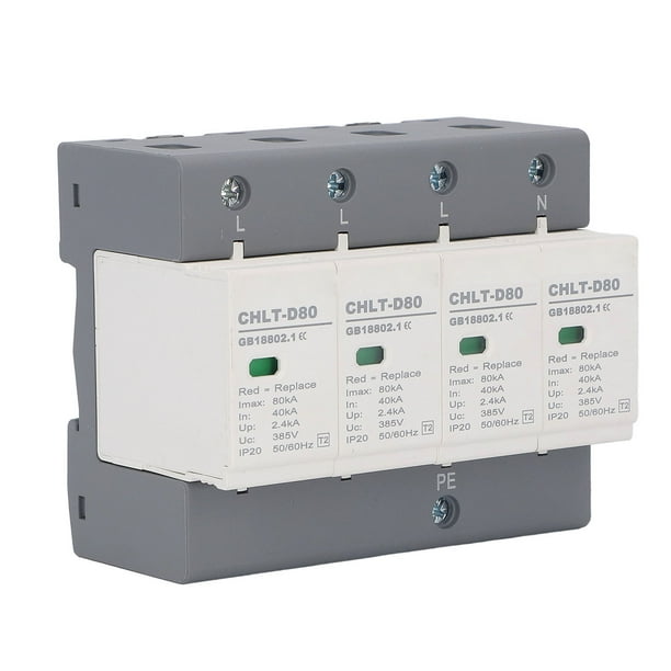 House Surge ProtectorVoltage Surge Arrester 4P AC Surge Arrester Surge ...