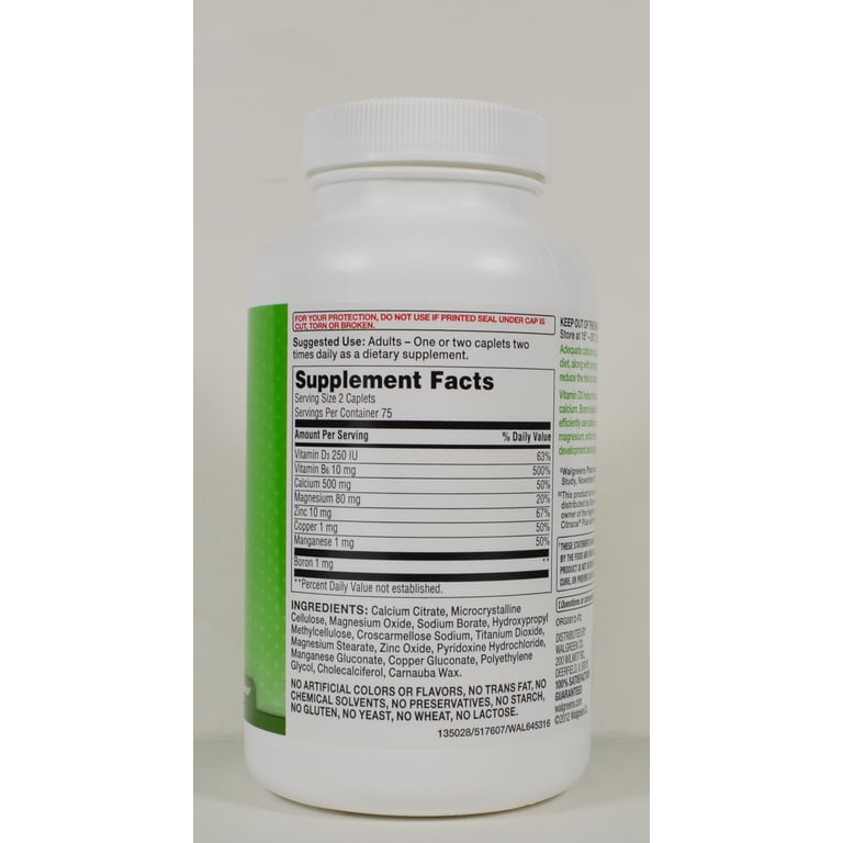 Magnesium Citrate Walgreens