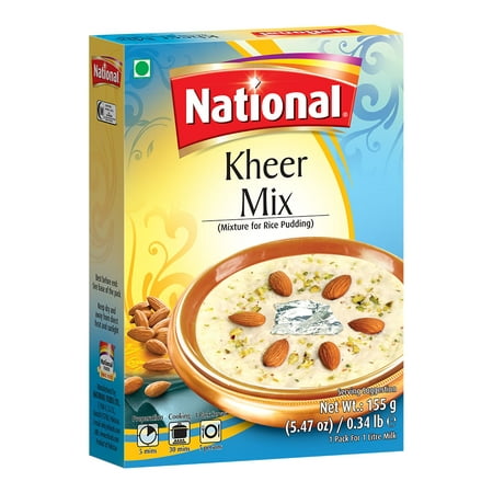 National Foods Kheer Mix 5.47 oz (155g) | Mixture for Rice Pudding ...