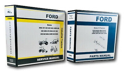 Ford 230A 335 530A Industrial Tractor Service Repair Manual Technical ...