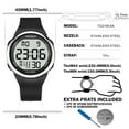 Hearkent Medical Alert Watch, 8 Alarms & Vibrating Reminder for Elderly ...