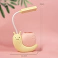 Sunjoy Tech Night Light Adorable Appearance Energy-saving Plastic Snail ...