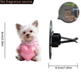 Acrylic Car A-ir Vent Clip Decoration, Cute Animal Design, Fragrance ...