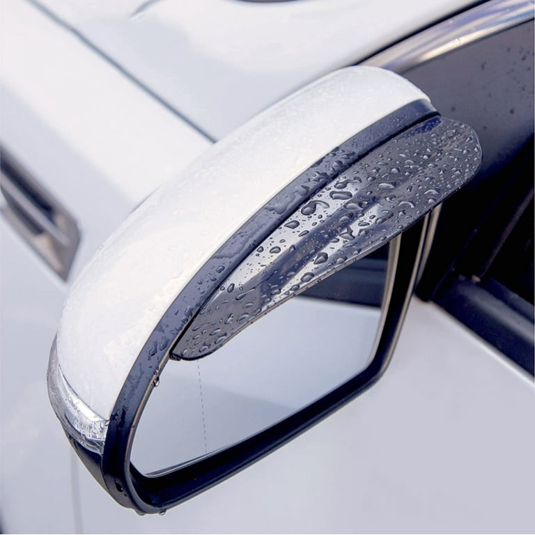 Flexible Side View Mirror Guards for Improving Road Clarity Driving Safety and Rear Visibility Blocks Snow Rain Automotive Exterior Accessories
