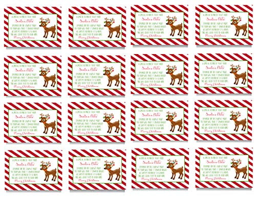Reindeer Food Gift Tags - Christmas Party Supplies - Kids Favors ...