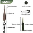 Carp Fishing Rigs Hair Rigs Kit Carp Swivels Hooks Sinkers Carp Fishing ...