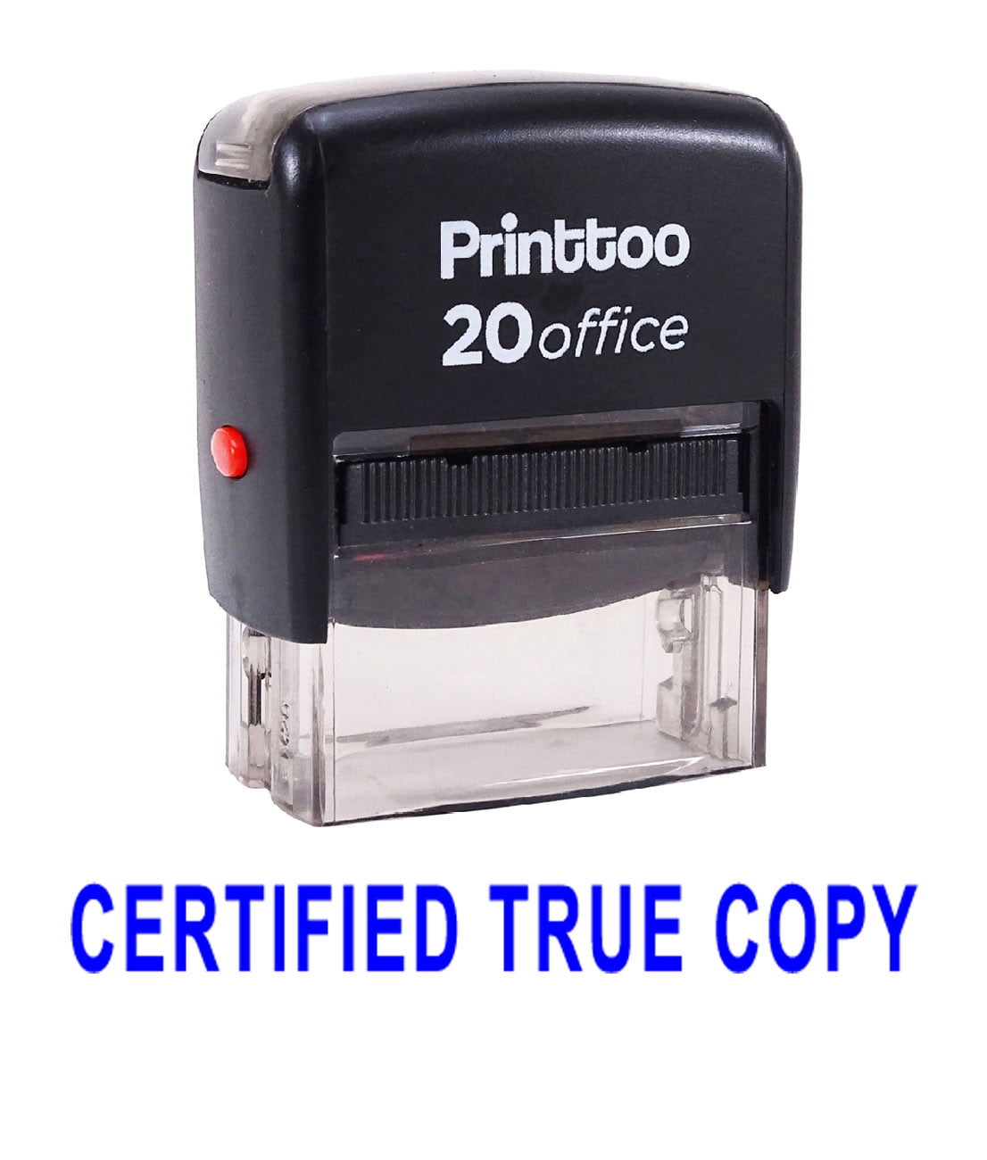 Printtoo Custom Stamp CERTIFIED TRUE COPY Self Inking Rubber Stamp ...