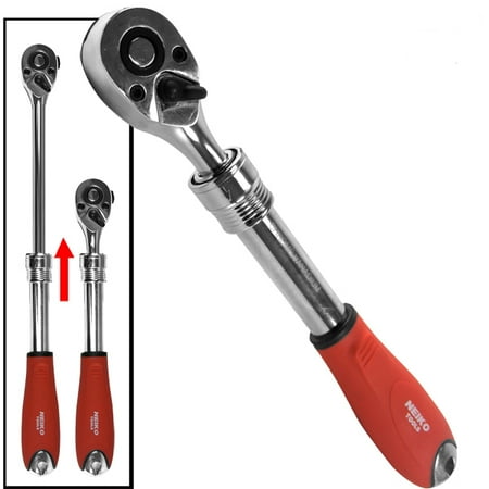 3/8" Extendible Ratchet Handle Extending Extension Wrench - Walmart.com