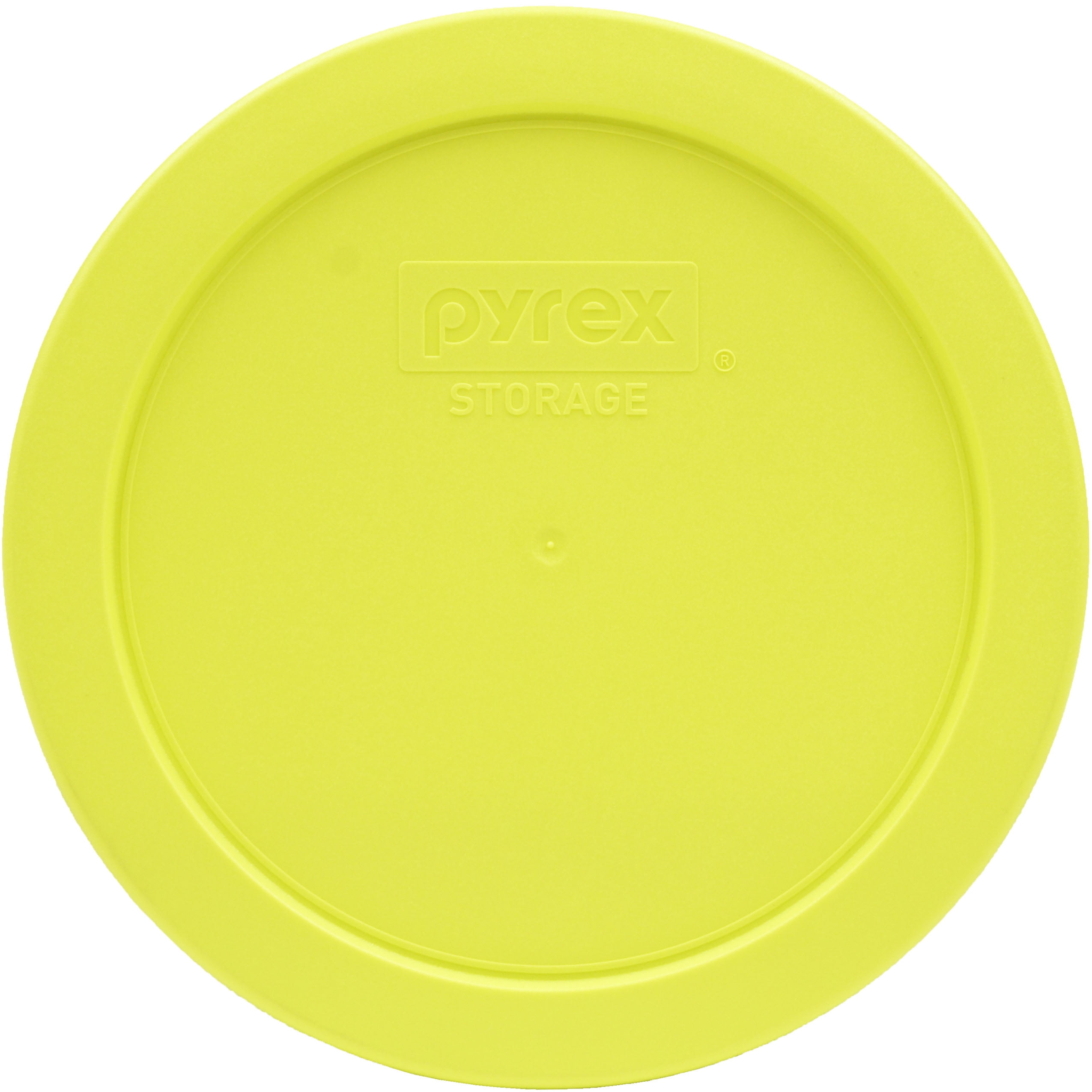 Pyrex 7201-PC Yolk Yellow Round Plastic Replacement Lid Cover - Walmart.com