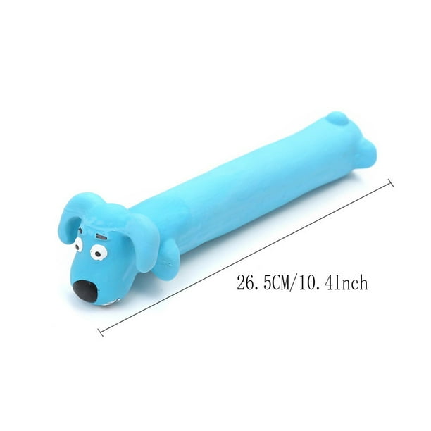 RKZDSR Dog Biting Toys Latex Toys Long Cartoon Dogs Funny Dogs Making ...