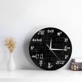Math Clock Mathematical Equations , Wall Clock Gifts for Engineers ...