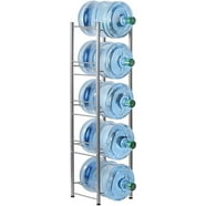 Water Cooler Jug Rack, 4-Tier Heavy Duty Water Bottle Holder Storage ...