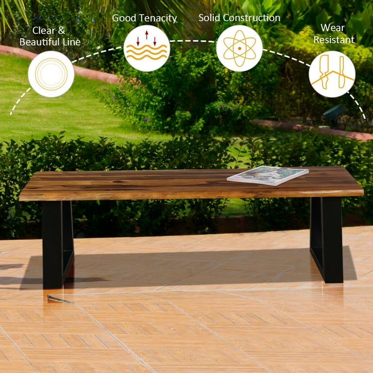 Rustic metal garden furniture store