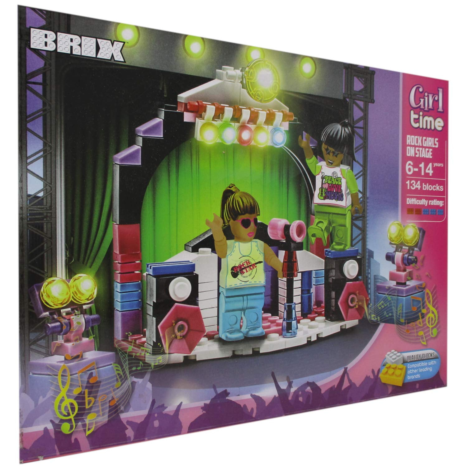 Brix Girl Time Rock Girls on Stage - Walmart.com