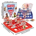 BESTSKY Bible Games Guess Who I Am, 24 Bible Character Cards with ...