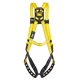 MSA Workman Harnesses, D-Ring Back,Qwik-Fit Chest Strap;Tongue Buckle ...