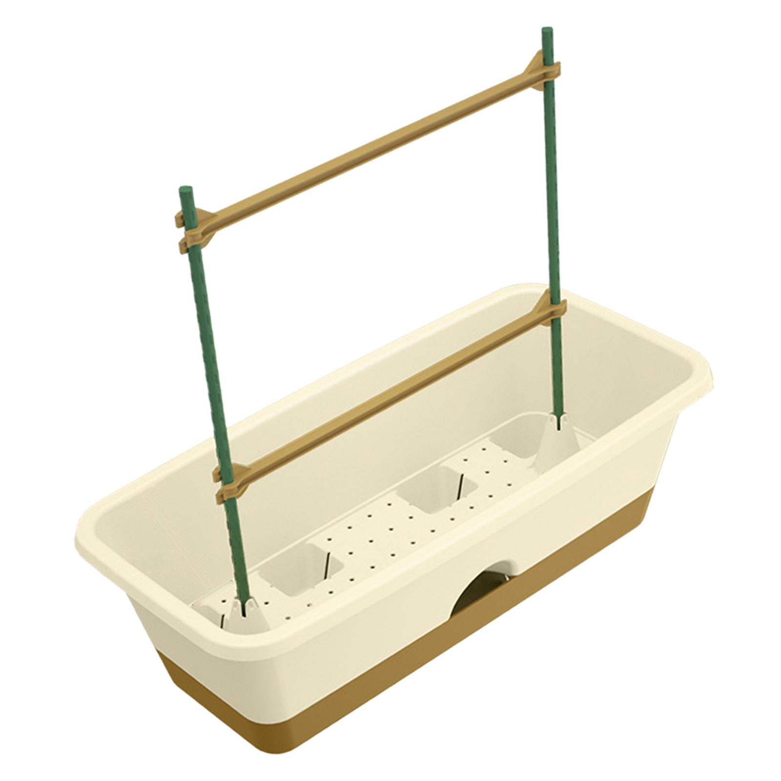 Vegetable Flower Planter, Window Flower Box, Detachable Resin Nordic ...