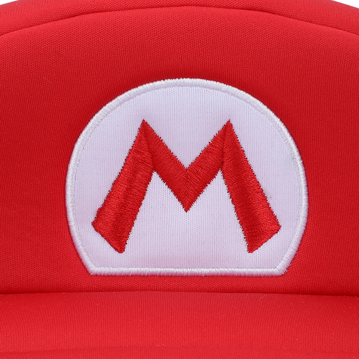 Halloween Costume Super Mario Bros Est. 1985 Logo Mesh Trucker Hat ...