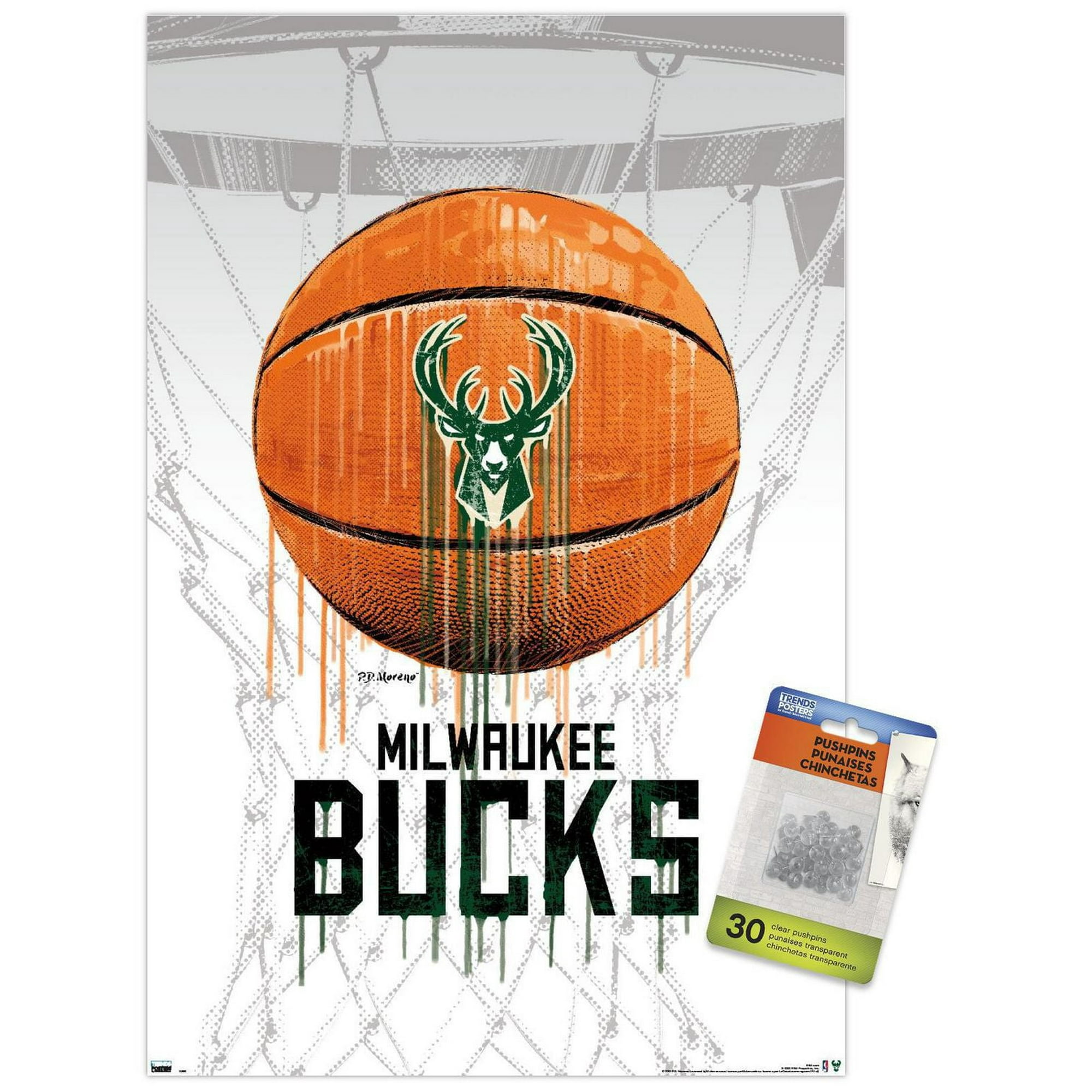 Click here for Trends International Nba Milwaukee Bucks - Drip Ba... prices