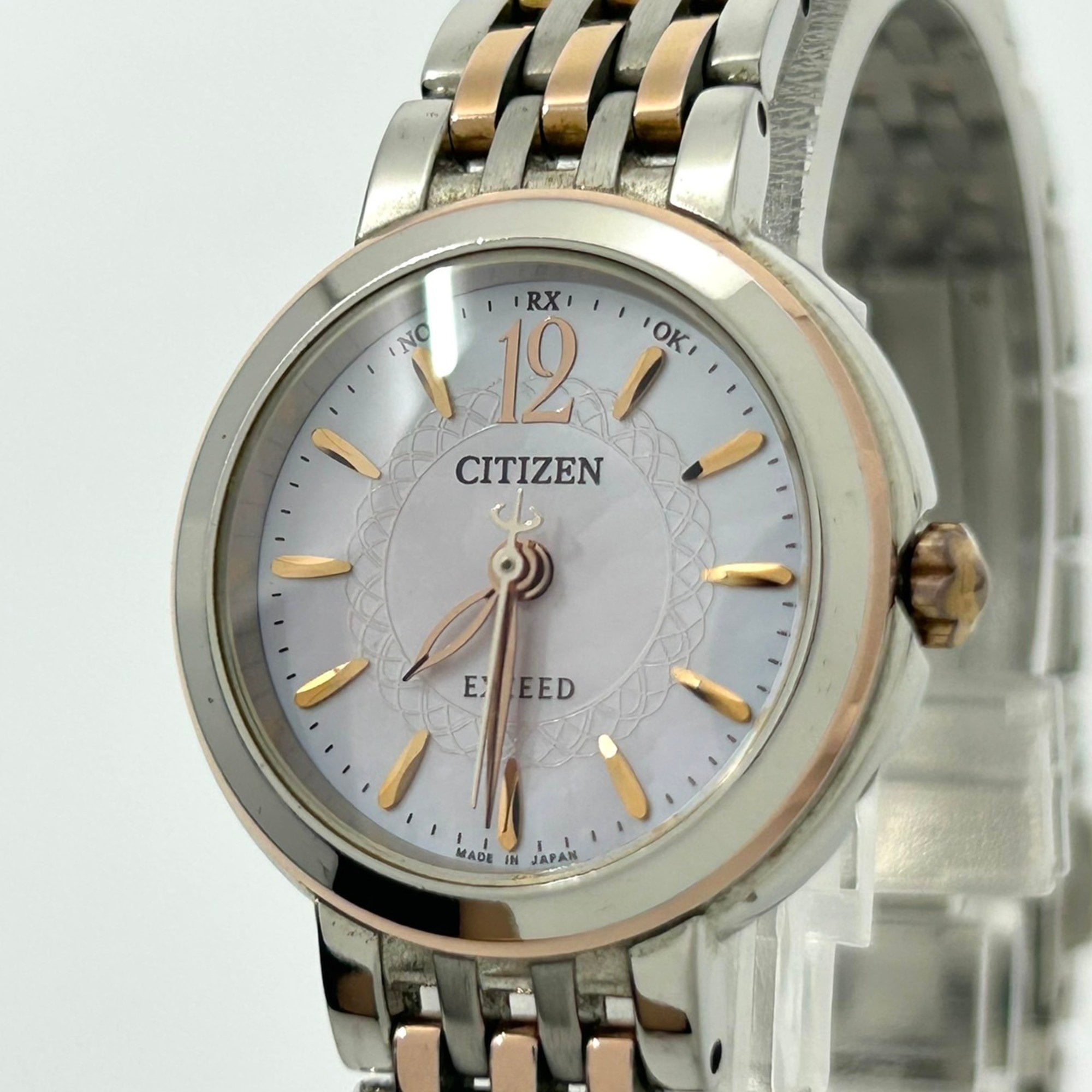 Pre-Owned Citizen Exceed Women's Radio-Controlled Solar Eco-Drive Watch ...