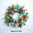 Beforeyayn Independence Day Wreath, Patriotic Memorial for Soldiers ...