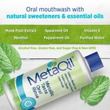 MetaQil Medical Mouth Therapy Wash, Light Mint Flavor, 8 fl oz ...