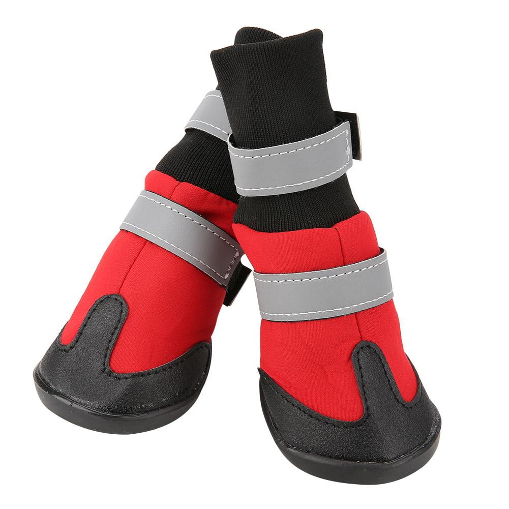 Click here for Faginey 4pcs/Set Waterproof Pet Dog Shoes Anti-Sli... prices
