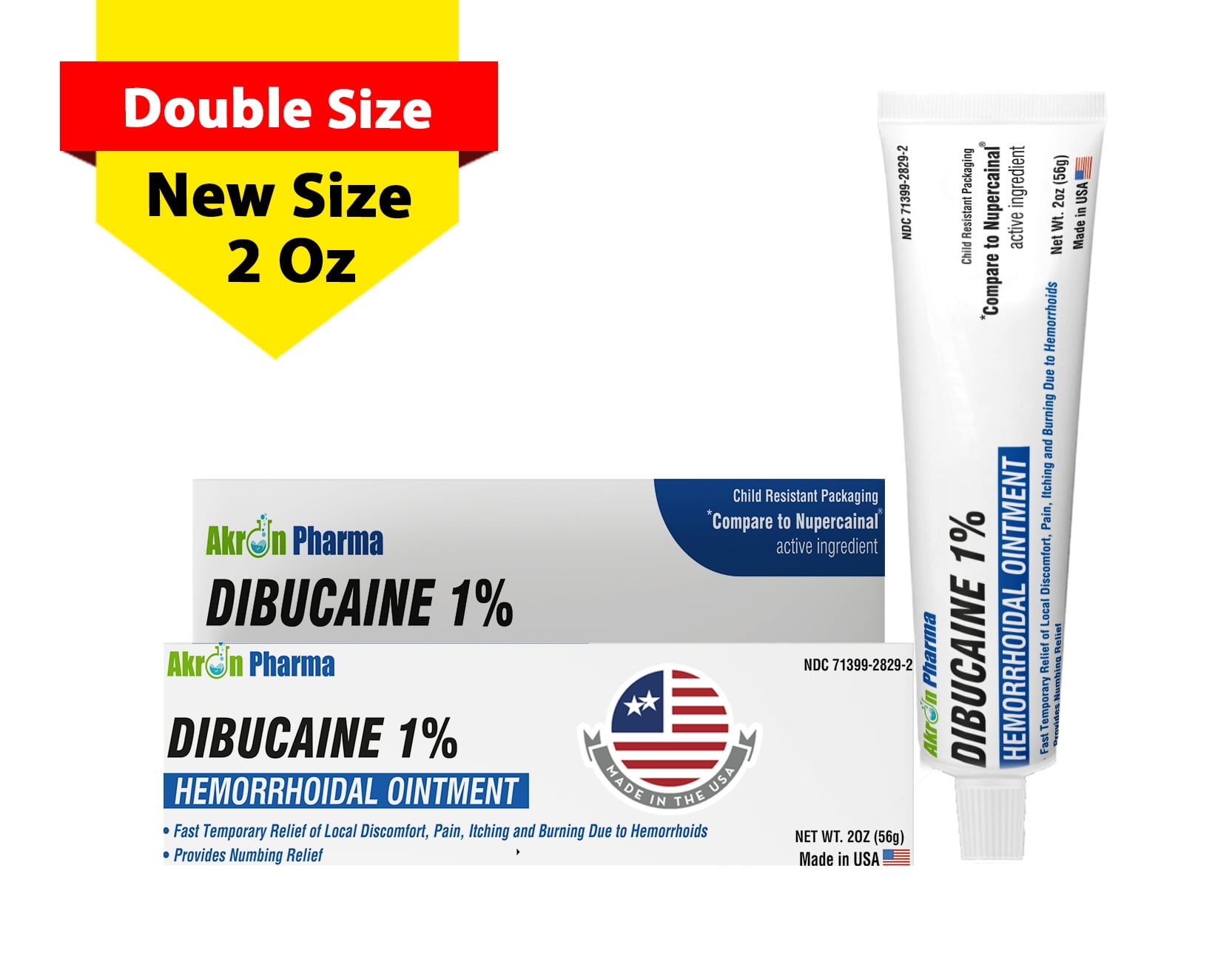 Dibucaine 1% 2 Oz - Walmart.com