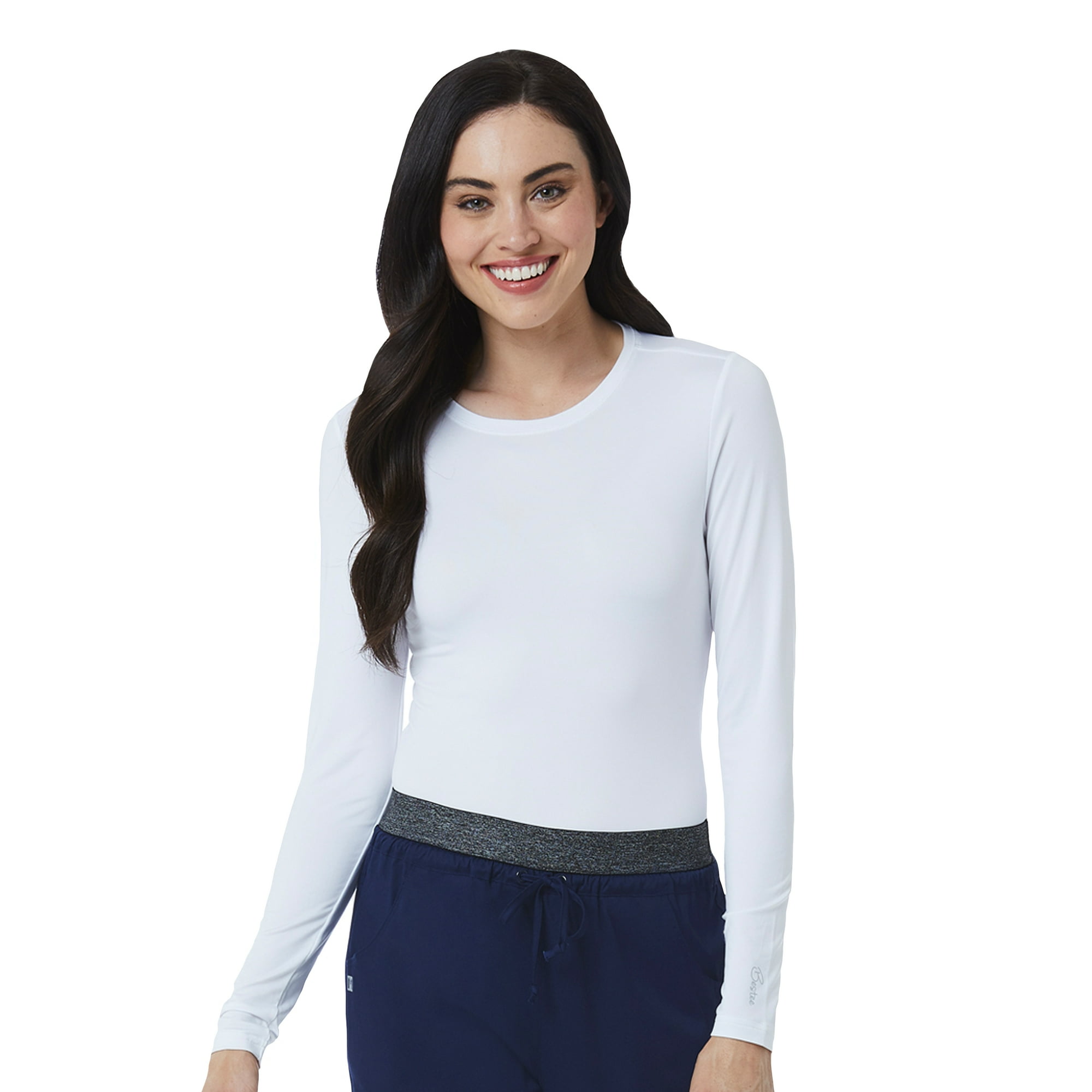 Click here for Maevn Womens Basic Long Sleeve Underscrub Tee (Fre... prices