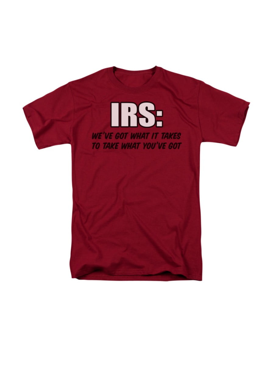Irs Officially Licensed Adult T Shirt - Walmart.com