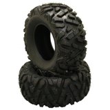 Set of 4 New ATV Tires AT 27x10-12 Front & 27x12-12 Rear /6PR P350 ...