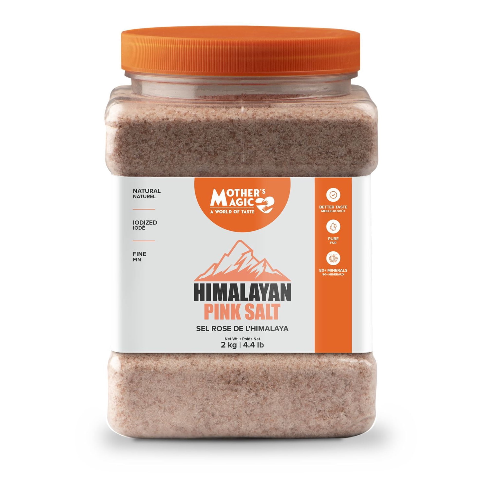 Click here for Mothers Magic Iodized Himalayan Pink Salt 2 Kg prices