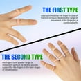 1Set Oval Finger Splint Support and Protection for Arthritis Trigger Finger Or Thumb and Other ...