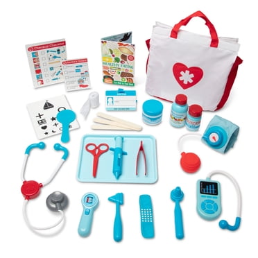 Melissa & Doug Super Smile Dentist Kit With Pretend Play Set of Teeth ...